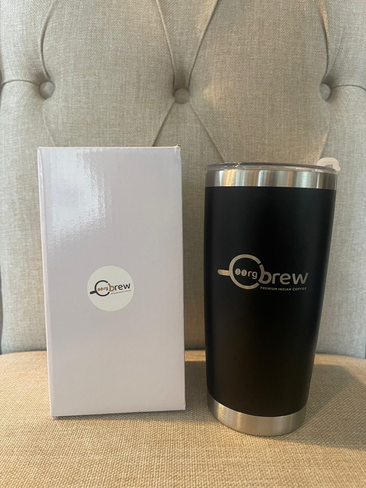 Insulated Coffee tumbler | http://sub2.coorgbrew.com/